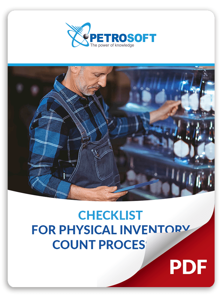 Checklist for convenience store inventory count processes