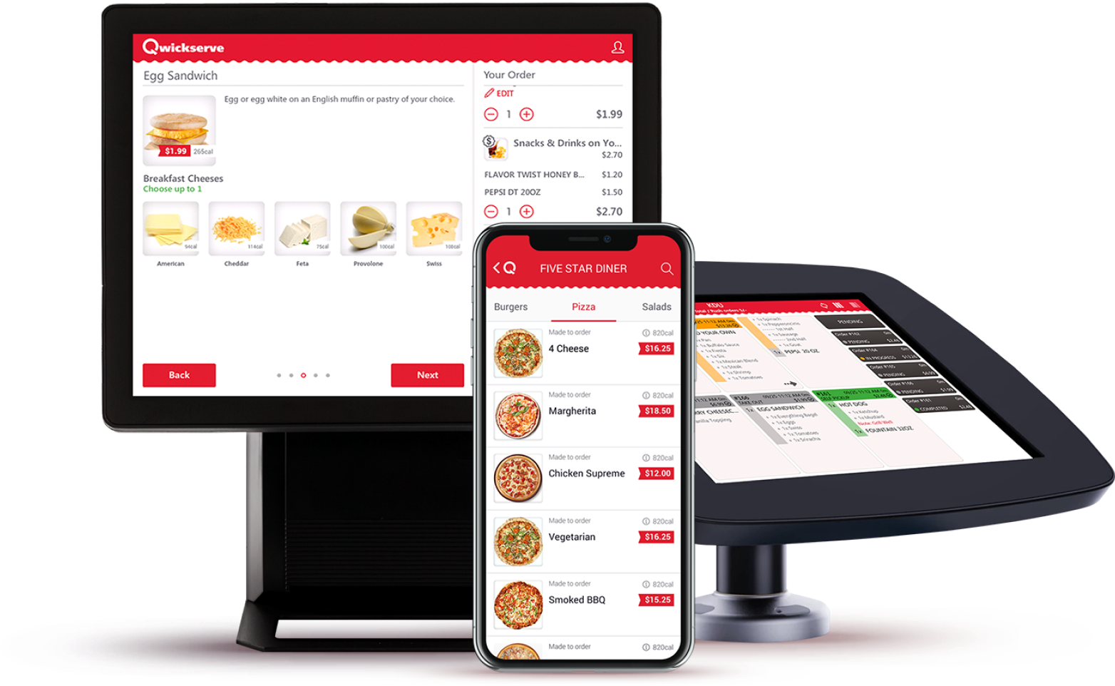 QwickServe: Self-Service Food Kiosks & Management System